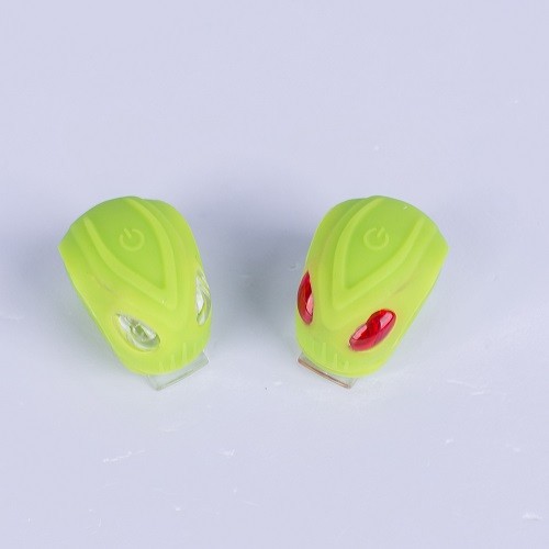 Quality Silicone Bike Headlight Set CR2032 Battery 4.5 Lm for sale