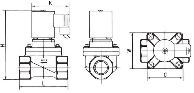 Anti Corrosive UPVC PVC Plastic Solenoid Valve 3/4'' 24VDC 220VAC 0