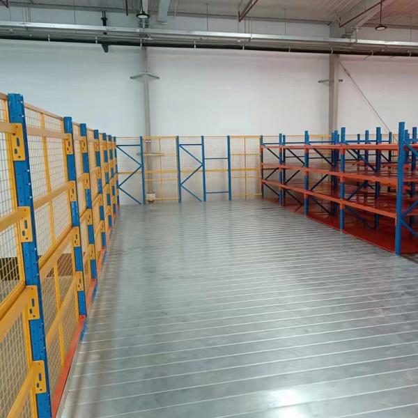 Quality Steel Customizable Mezzanine Floor Racking Maximize Your Warehouse Space for sale