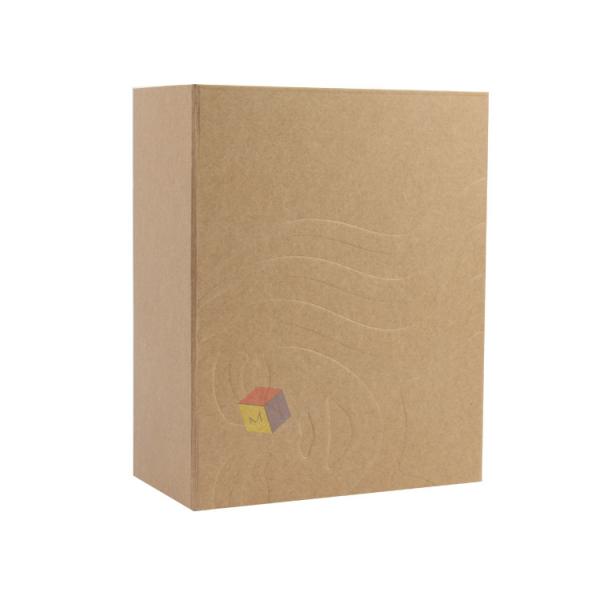 Quality Collapsible Folding Rigid Cardboard Clothing Kraft Apparel Packaging Box With for sale