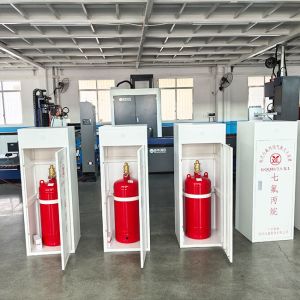 Quality Clean Agent FM200 Gas Suppression System For Telecom Centers 150L for sale