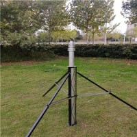 Quality Custom Anodized 35Ft Portable Telescoping Antenna Mast for sale