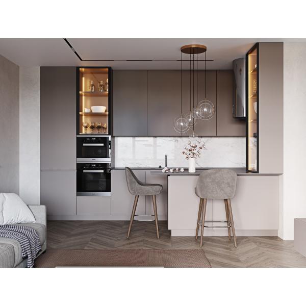 Quality Home Modern Prefab Kitchen Cabinets Cupboard Custom Size & Design for sale