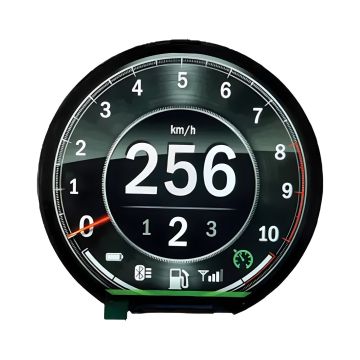 Quality 1000nits High Brightness TFT LCD 3.6inch 544 X 506 Dots Round IPS Display LVDS for sale