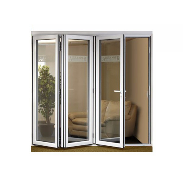 Quality Aluminium Glass folding Bifold Window Doors Vinyl Pvc Upvc for sale