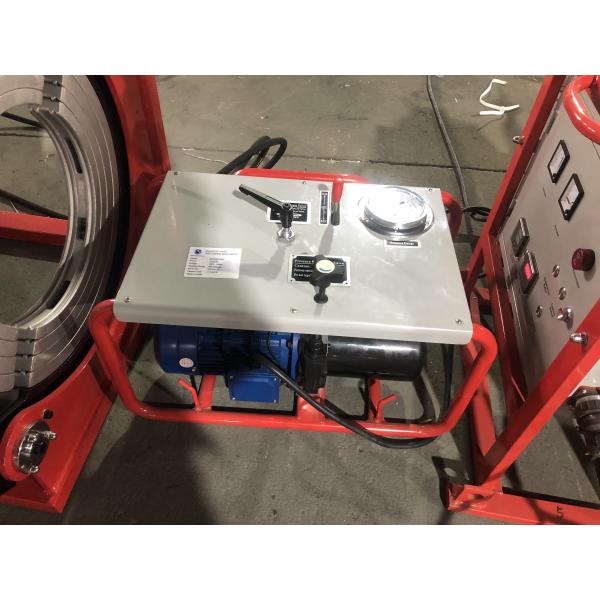 Quality 250mm 400mm PE HDPE Plastic Pipe Welding Machine With Wheel for sale