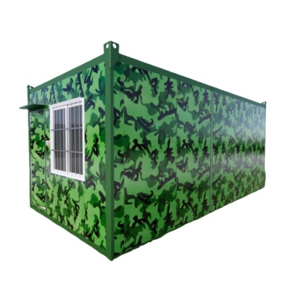 Quality Modular Design Container Barracks Quick Assembly For Military Camp Environmental Friendliness for sale