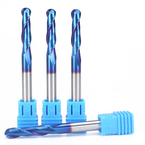 Quality Manufacturer CNC Tools 1/2/3/4/6 Flutes Flat Ball Nose Corner Radius Aluminum Carbide Milling Cutter Carbide End Mill for sale