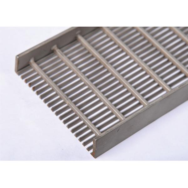 Quality Professional V- Shaped Wedge Wire screen Panel For Long Linear Floor Drain for sale