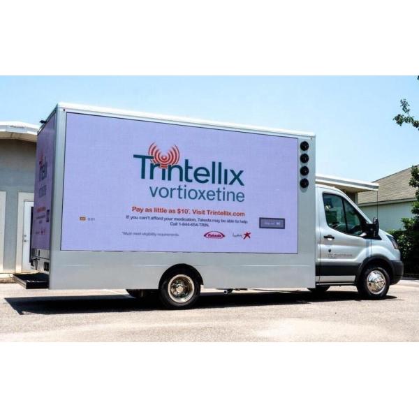 Quality 2S Driving Method Outdoor Mobile Advertising Truck High Definition Outdoor LED Billboard for sale