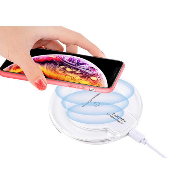 Quality Micro Port 5W QI Wireless Charging Pad for sale