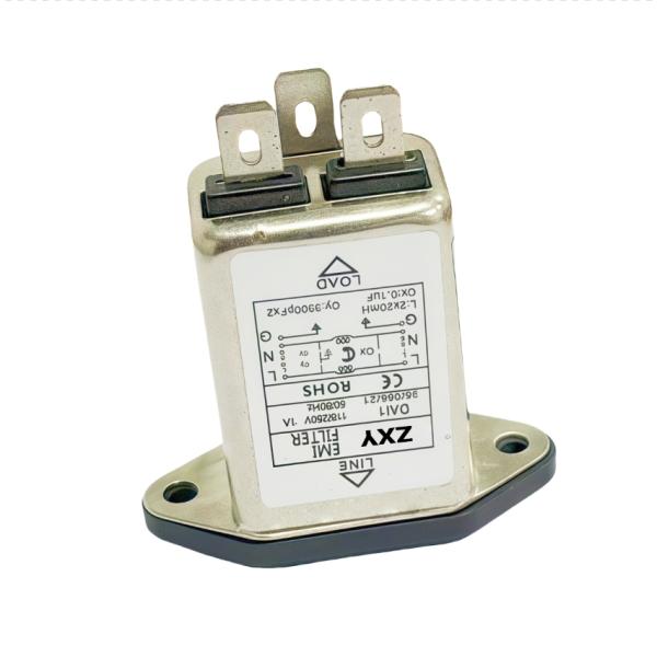Quality EMI Filter Plug in Single Phase AC Power Filter Electromagnetic Interference for sale