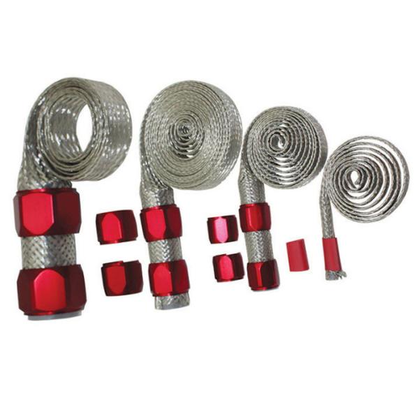 Quality Expandable Stainless Steel Cable Sleeve Abrasion Resistance Custom Logo Printing for sale