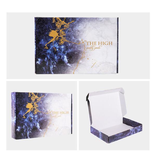 Quality Rigid Corrugated 200gsm MDF Recycled Packaging Box For Cosmetic for sale