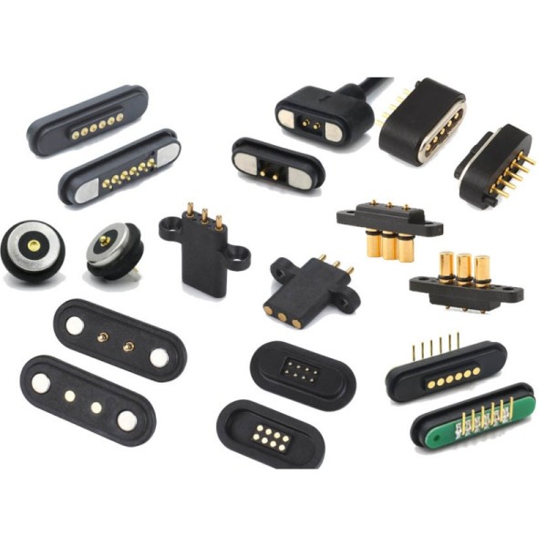 Quality Customized Spring Force 8 Pin Magnet Charging Base Contact And Probe Magnet Base for sale