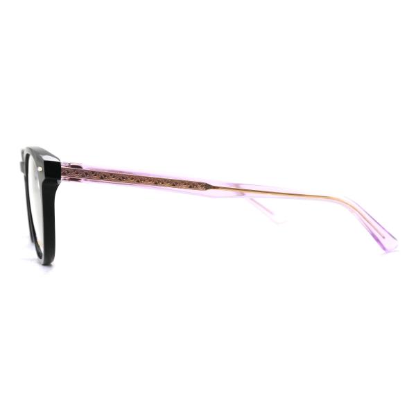 Quality AD017 Durable Optical Frame Glasses ,Unisex Round Glasses With Temple for sale