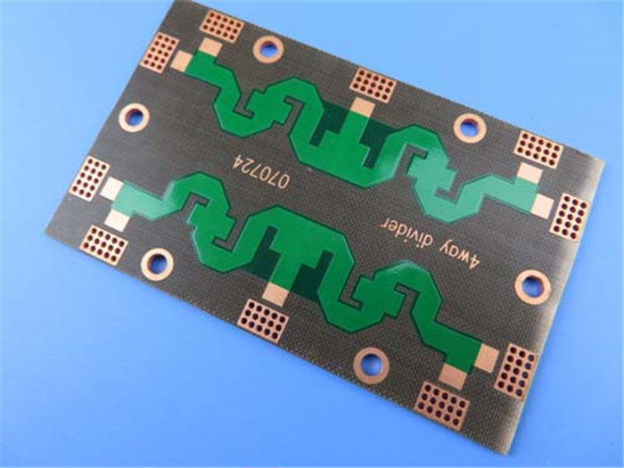 Quality F4BME265 High Frequency PCB DK2.65 PTFE Double Sided With OSP and Green Mask for sale