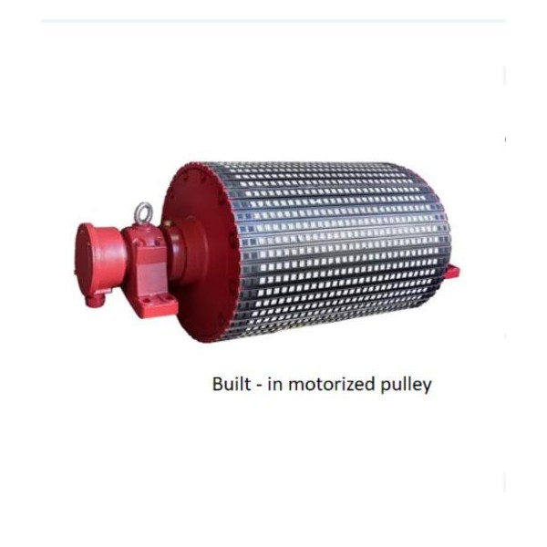 Quality Dimple Ceramic Rubber Lagging Drive Pulley for Mining Industry with Superior Wear Resistance for sale