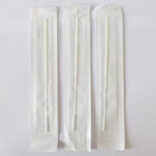 Quality ABS Plastic Axis 1 Piece Virus Sampling Swab Nylon flour for sale