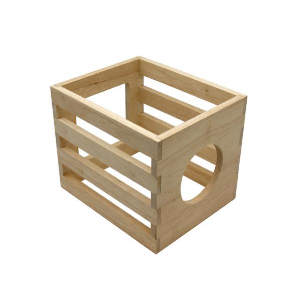 Quality Square shaped wooden bread box / wooden bread tray for sale