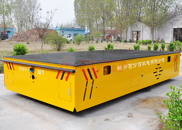 1-500T Battery Powered Steerable Electric Trackless Transfer Cart China Factory