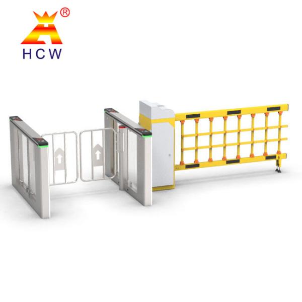 Quality Office Building Security Speed Gates with Temperature Measurement Face for sale