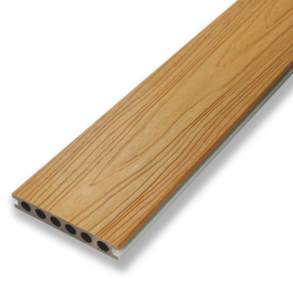 Quality Co Extrusion Anti Slip Wood Plastic Composite Decking UV Resistance for sale