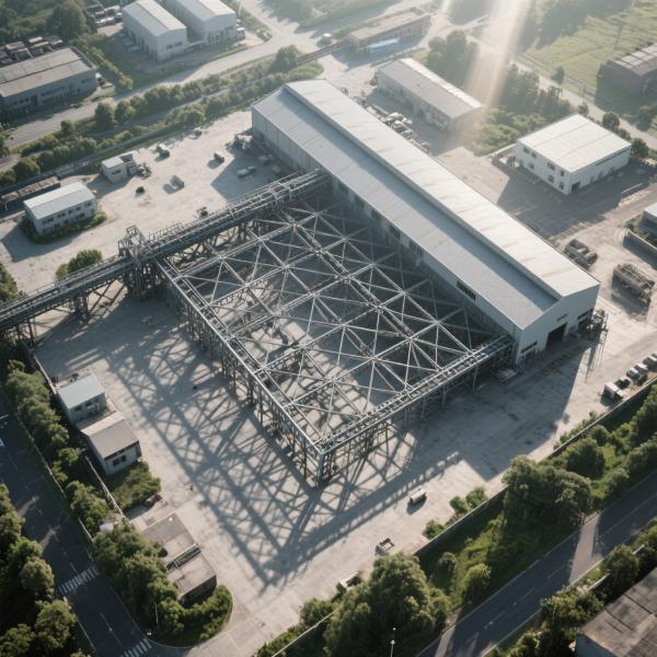 Quality Waterproof Flameproof Prefab Steel Warehouse Building Q355 Q235 Frame for sale