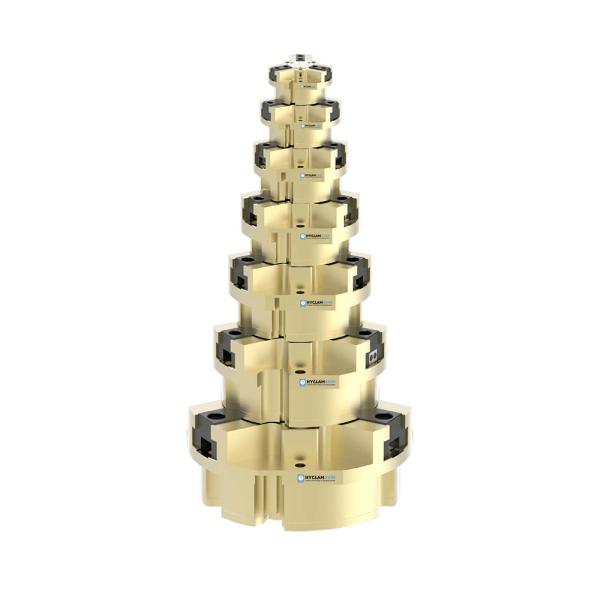 Quality Precision 3 Jaw Pneumatic Gripper Adjustable 50N Three Jaw Gripper for sale