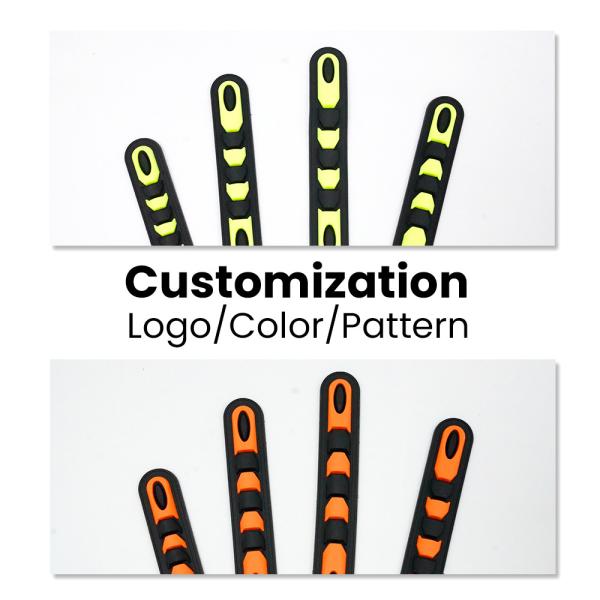 Quality 3D Embossed Rubber TPR Patch For Gloves Heat Press / Sew On Logo Options for sale