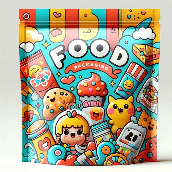 Quality Customizable Stand up Pouch With Window Food Packaging Bag Ziplock Bag for sale