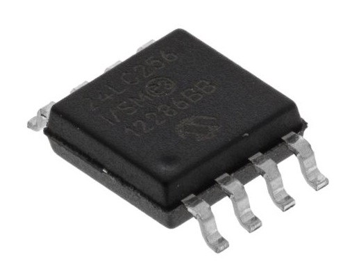 Quality 24LC256-I/SM Microchip I2c Eeprom 256K bit 32K x 8 3.3V/5V 8 Pin SOIJ Tube for sale