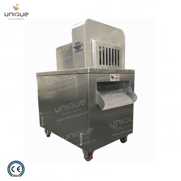 Quality 3KW Frozen Meat Chicken Thigh Pork Belly Duck Cube Dicing Cutting Machine for Cuts for sale