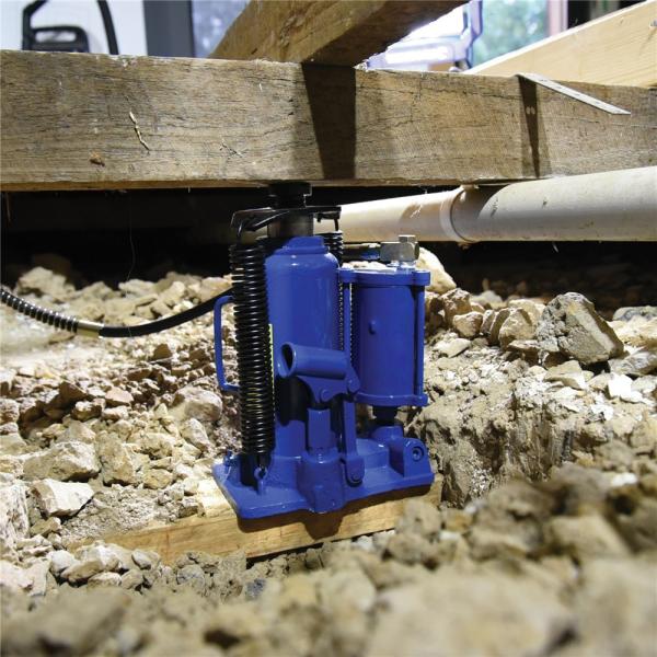 Quality Multiple Ram Saddle 50T Pneumatic Hydraulic Jack for sale