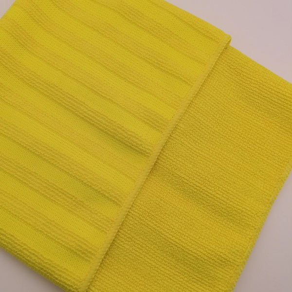 Quality Yellow Antivirus Reusable 200gsm Kitchen Microfiber Towel for sale