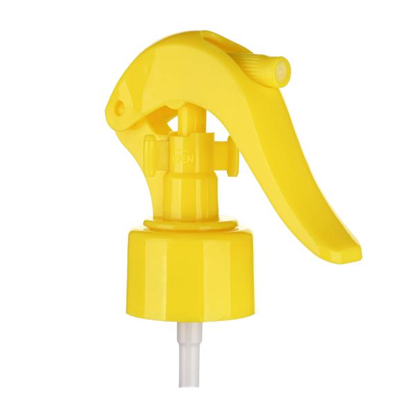 Quality Luxury Yellow PP Plastic Sprayer 28/410 Mini Trigger Sprayer for sale