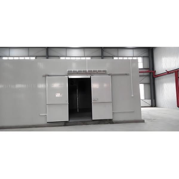 Quality Cold Storage Room with Hinged and Sliding Doors PUR/PIR Insulated Panels 10-100m3 Capacity. for sale