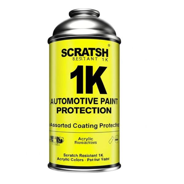 Quality Scratch Resistant 1K Automotive Paint Assorted Colors Acrylic Coating Protection for sale