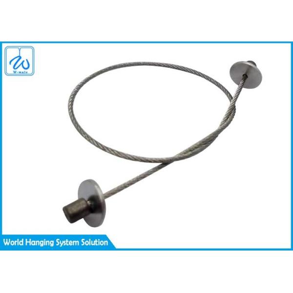 Quality Galvanised Steel Cable Wire Rope Assembly 0.8mm For Led Cable System for sale