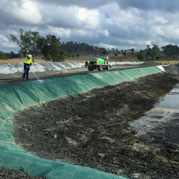 Quality Concrete Mat Cloth GCCM rolls for slope protection and ditch lining for sale