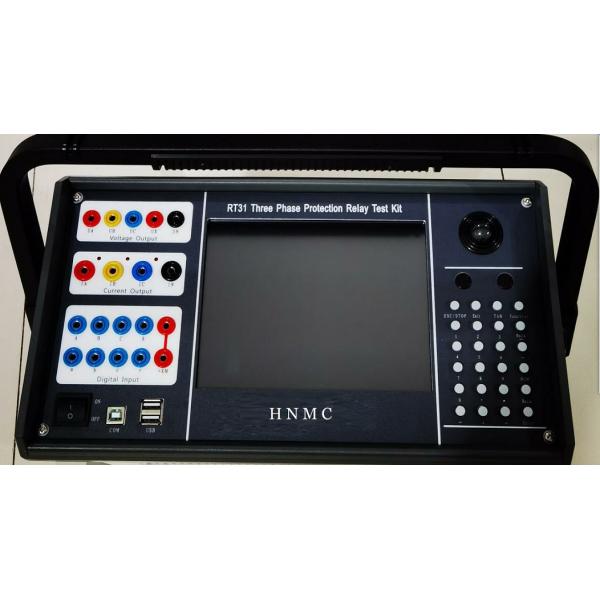 Quality Four Phase Three Phase Protection Relay Test Equipment LCD Display for sale