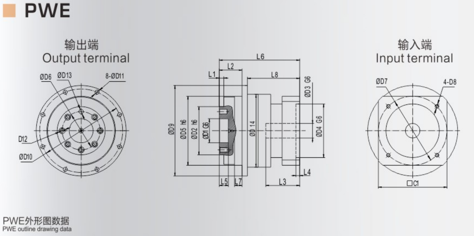 flange planetary gearbox