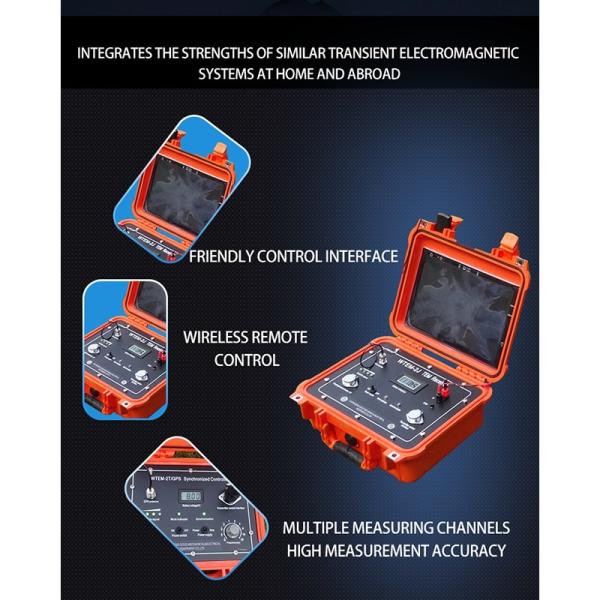 Quality TEM for Deep Earth Mapping High-Accuracy TEM Receiver TEM with Rapid Shutdown for sale