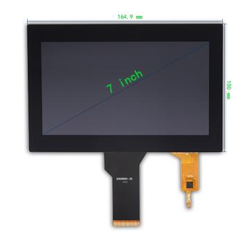Quality ISO9001 200cd/M2 TFT LCD Touch Screen CTP I2C G+G CTP Type for sale