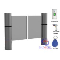 Quality IR Sensor Intelligent Control Swing Barrier Gate , Half Height automatic systems for sale