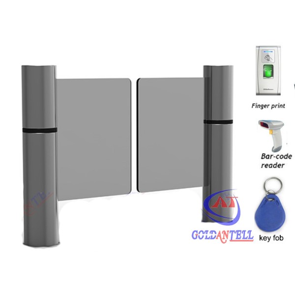Quality IR Sensor Intelligent Control Swing Barrier Gate , Half Height automatic systems for sale