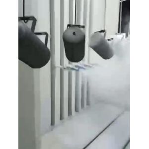 Quality Automated Powder Coating Line for High - Gloss Finishes on Appliance Parts for sale