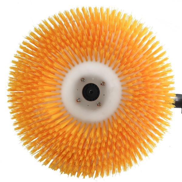Quality Micro-Gear Rotation Solar Panel Cleaning Brush with Single Head Spin Design 1 Samples for sale