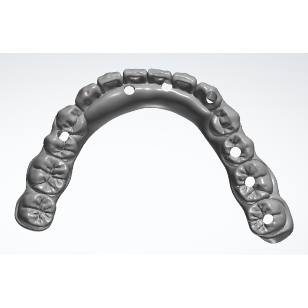 Quality Digital Aluminum Bar with Temporary Teeth for Dental Study Models for sale