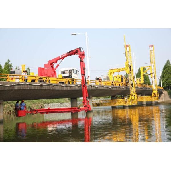 Quality 22m Platform Bridge Inspection Vehicle With Volvo Chassis Maximum Flexibility for sale